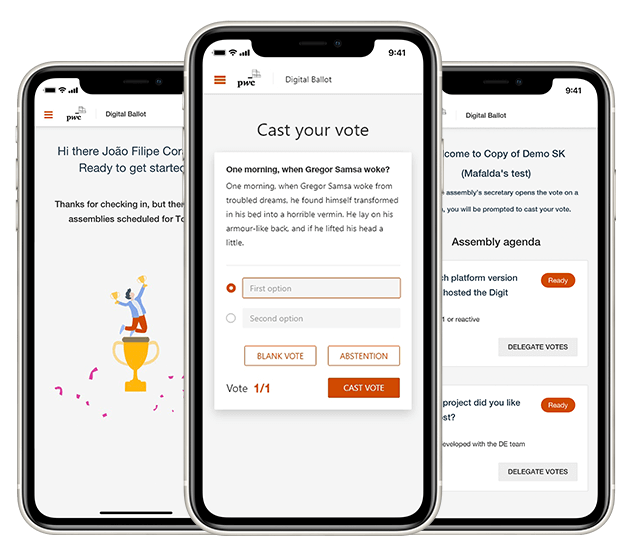 Digital Ballot | PwC Portugal