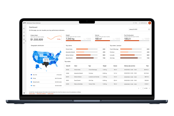 Distribution Route Optimiser | PwC Portugal